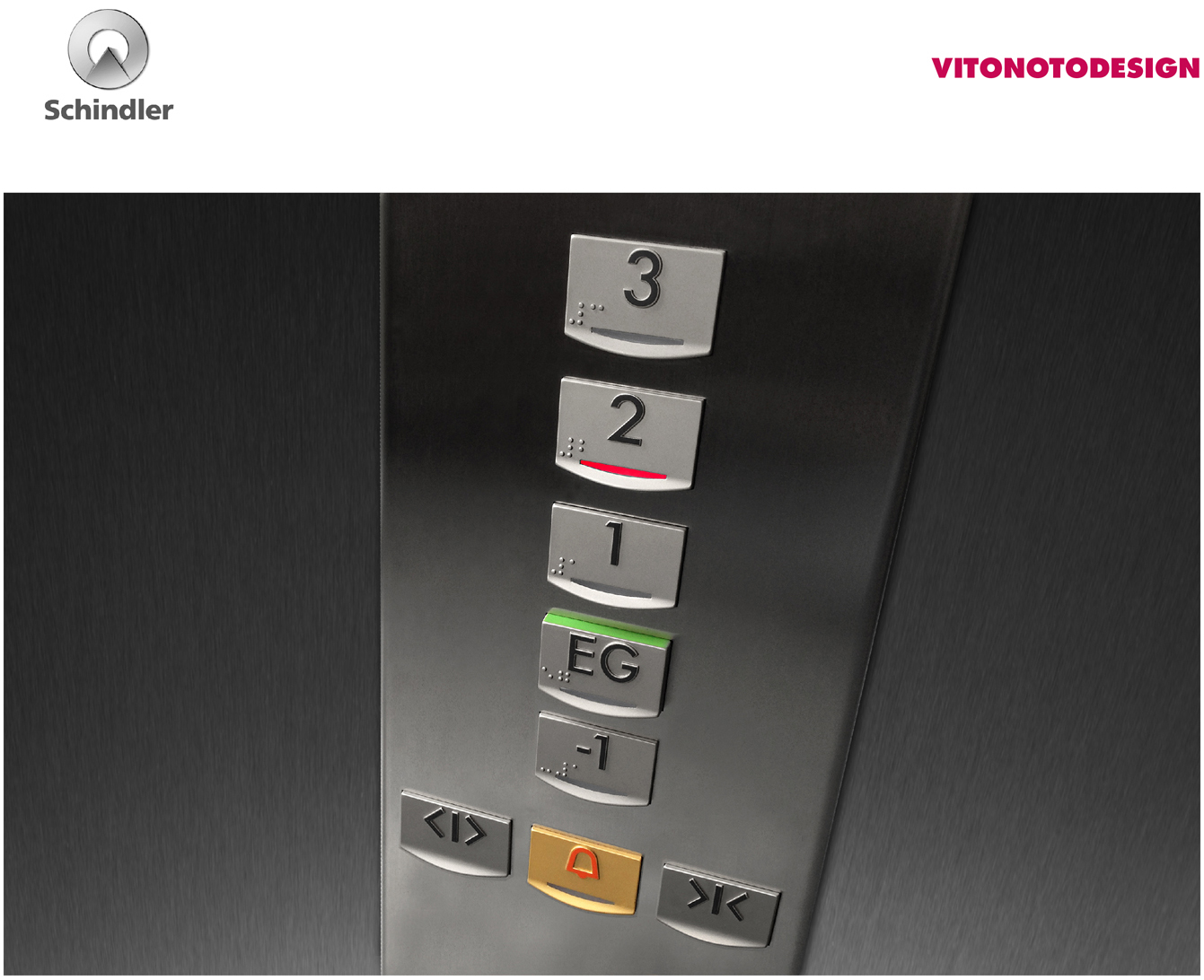 L fixtures Schindler VITONOTODESIGN Studio Design Macchine